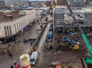 Sheffield Moor retail development - SteelConstruction.info