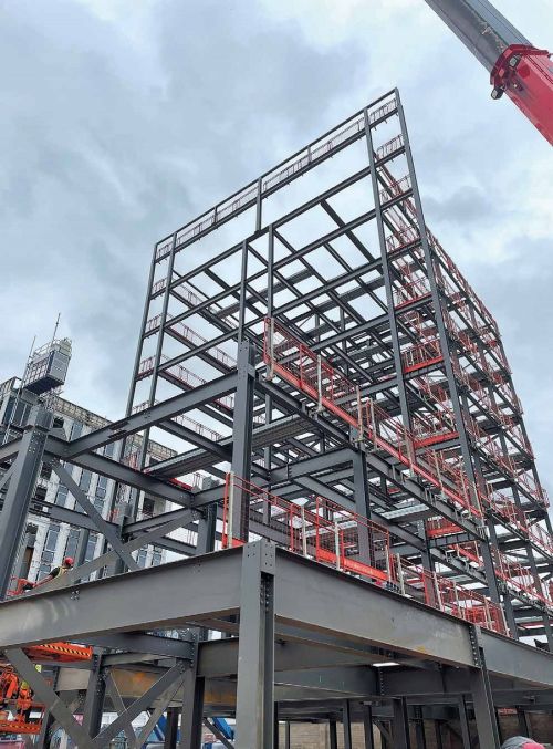 One Baltic Square, Liverpool - SteelConstruction.info