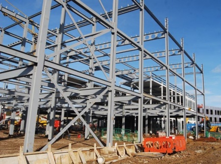 Seven steel-framed secondary schools north west of London ...