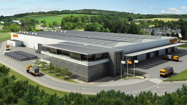 Aggreko facility, Scotland - SteelConstruction.info
