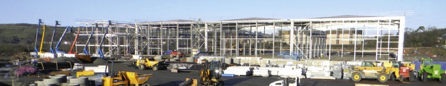 Aggreko facility, Scotland - SteelConstruction.info
