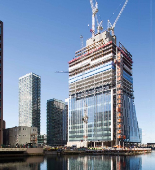 One Bank Street, Canary Wharf, London - SteelConstruction.info
