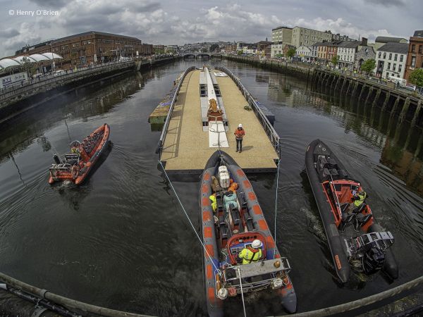 Mary Elmes Bridge, Cork City - SteelConstruction.info