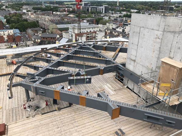 The Gravity Bar, Guinness Storehouse, Dublin - SteelConstruction.info