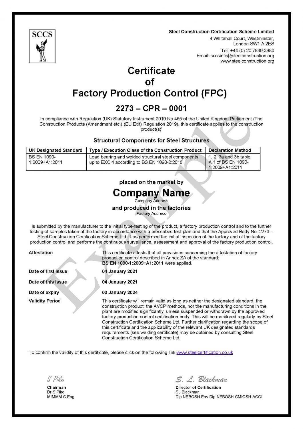 UKCA marking - SteelConstruction.info