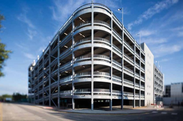 Sky campus car park, Osterley, London - SteelConstruction.info