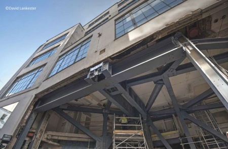 HGV Egress Ramp, Selfridges, London - SteelConstruction.info