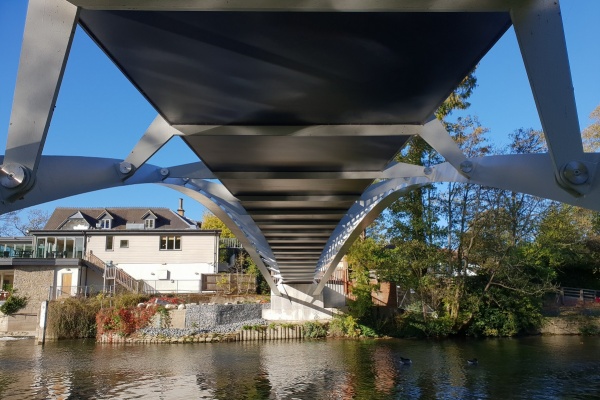 Taplow Riverside Footbridge - SteelConstruction.info