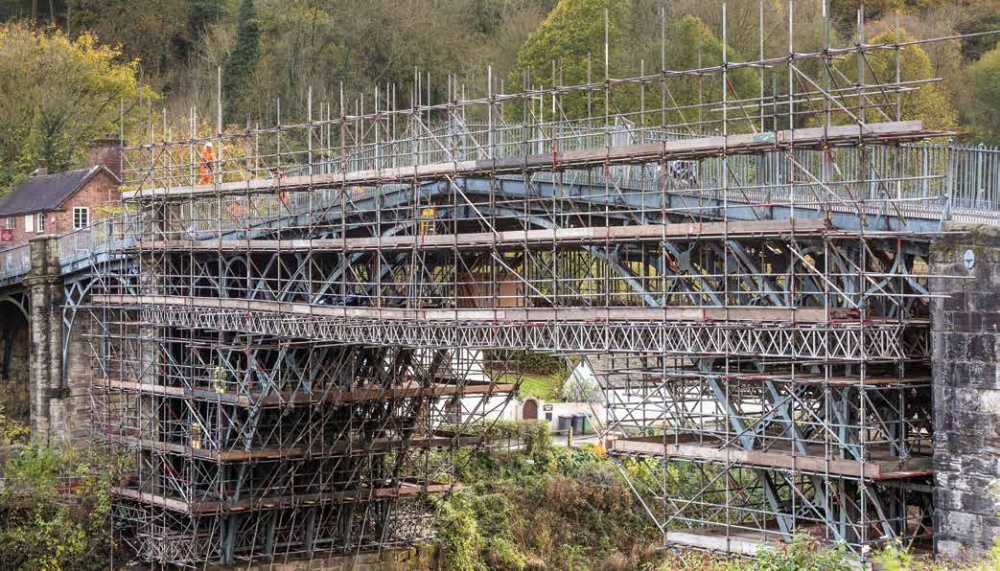 Iron Bridge conservation - SteelConstruction.info