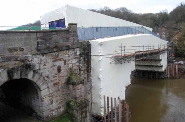 Iron Bridge conservation - SteelConstruction.info