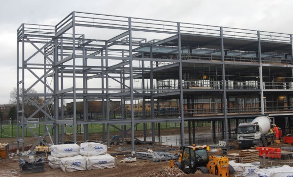 Seven steel-framed secondary schools north west of London ...