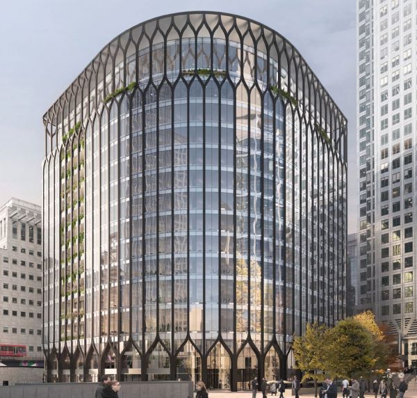 YY London at 30 South Colonnade, Canary Wharf - SteelConstruction.info