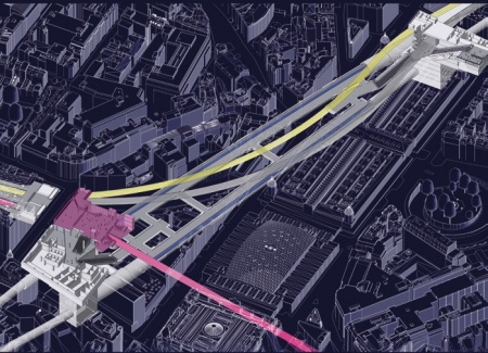 Farringdon Crossrail Station, London - SteelConstruction.info