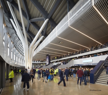 Tottenham Hotspur Football Club, New Stadium - SteelConstruction.info
