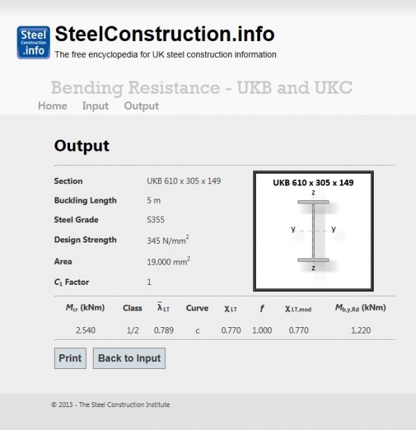 Design software and tools - SteelConstruction.info