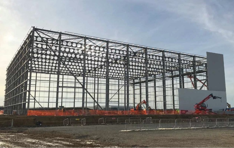 Great Haddon cold storage depot - SteelConstruction.info